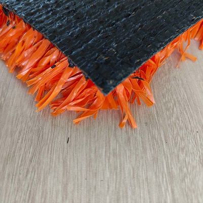 25mm Orange Artificial Turf Tennis Court Multi Functional For Sports ...