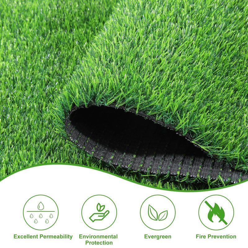 200 Stitches/M PE Material Non Infill Artificial Turf 50mm 18000 Dtex ...