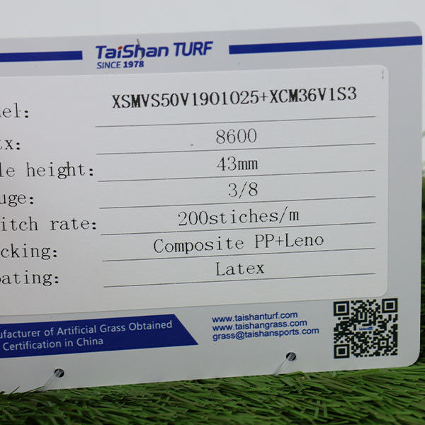 Drainage Perforated Artificial Lawn Grass In Roll Packaging Easy ...