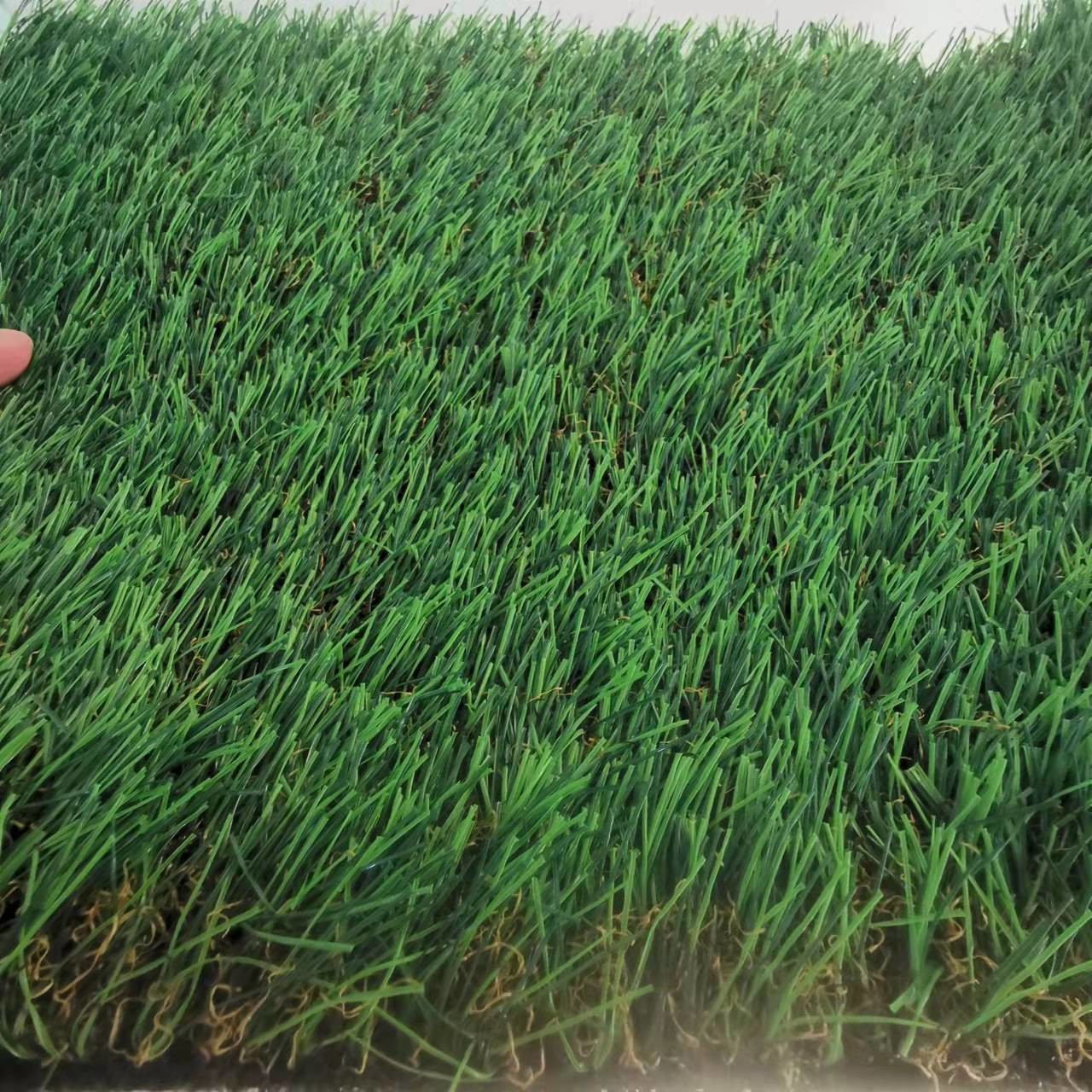 Dtex 12000 "C" Shape 40mm Artificial Landscaping Grass 130 Stitches/M ...